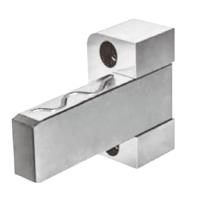 China HASCO Standard Precision 1.2379/1.2343 Material 60HRC Hardness Mold Locking Block Square Interlock for Plastic Injection Molds for sale