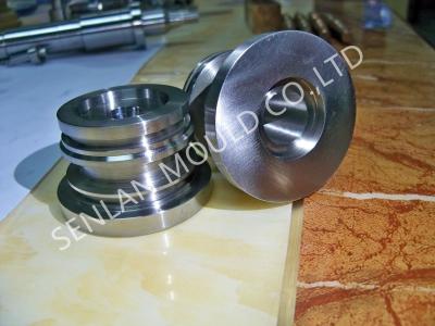 China Precision CNC Machined SKD61 S136 Plastic Moulded Components with 48-52HRC Hardness for Plastic Pet Preform Mold Bushings for sale