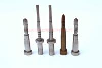 China ISO9001 Precision Mould Parts Screw Core Pins with 0.005mm Verticality and 48-52HRC Hardness for Medical Injection for sale