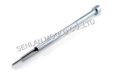 China Precision Punch Pins with SR-Cooling Hole HRC44-46 Hardness Nitrided Treatment for Die Casting Mold Parts for sale
