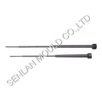 China Precision Ejector Pins with HRC44-46 Hardness and Nitrided Treatment for Die Casting Molds for sale