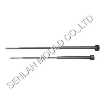 China Precision Ejector Pins with HRC44-46 Hardness and Nitrided Treatment for Die Casting Molds for sale