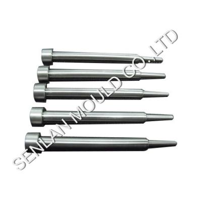 China High Accuracy +/-0.01mm Grinding Core Pins with Heat Treatment and HRC44-46 Hardness for Die Casting Molds for sale