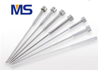 China Nitrided HASCO Standard Stepped Ejector Pins for Plastic Injection Moulds with Customized Options for sale