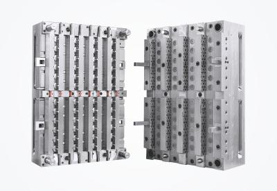 China Hot Runner PET Preform Mould Plastic Bottle Injection Preform Mould 48 Cavity for sale