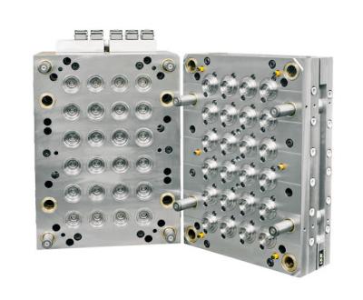 China Multi-Cavity Screw Cap Injection Mold for High-Speed Production with Precision Thread Forming for sale
