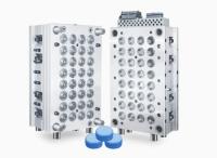 China Multi-Cavity Water Bottle Cap Mold with High-Speed Molding Capability and Balanced Runner Layout for sale