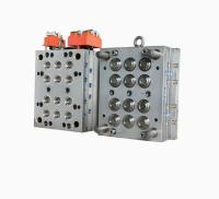 China 12-Cavity Valve Gate Hot Runner Bottle Cap Injection Mold for Plastic Closure Production with 3,000,000 Shots Life Time for sale