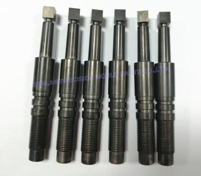 China Nitriding Surface Treated SKD61 Plastic Mould Parts with Customized Size Threaded Moulded Components for sale