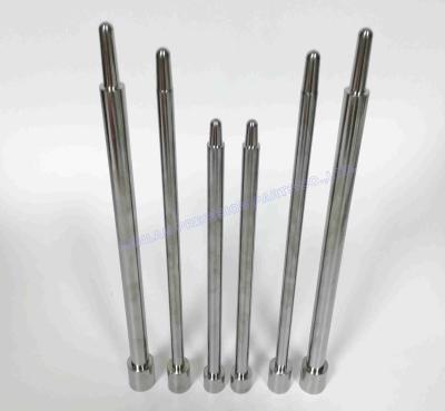 China 1.2344 Material Die Casting Mold Parts Metric Core Pins with Customized Sizes and 48-50HRC Hardness for sale