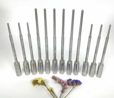 China H13 Steel Ejector Pins for Die Casting Molds with ±0.01mm Tolerance and 46-48HRC Hardness for sale