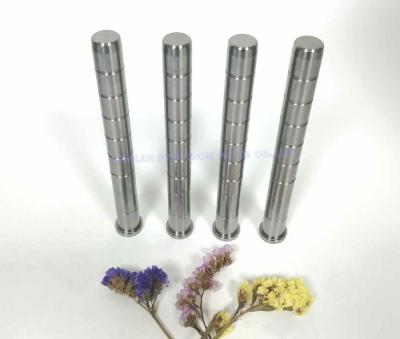 China 1.2343 Guide Pins with 46-50HRC Hardness and 0.01mm Tolerance for Precision Mould Parts for sale