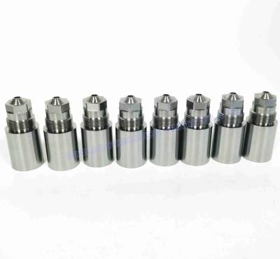 China 1.2344 Material Nozzle Tips with 50-52HRC Hardness and +/-0.01mm Tolerance for Hot Runner Systems for sale