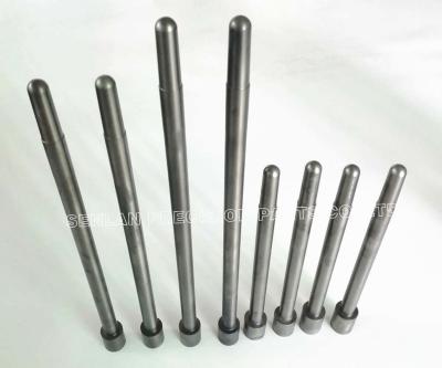 China H13 Steel Round Head Ejector Pins for Die Casting Molds with ±0.01mm Tolerance and Hot-Work Tool Steel for sale
