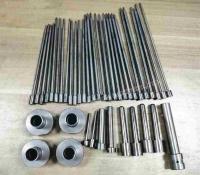 China H13 Steel Ejector Pins and Sleeves with 44-46HRC Hardness and ±0.01mm Tolerance for Die Casting Molds for sale
