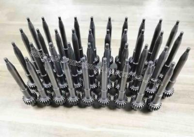China Nitrided Orvar Supreme Mold Thread Core with 50-52HRC Hardness and +/-0.01mm Tolerance Precision Mould Parts for sale