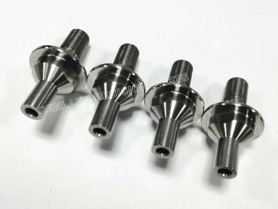 China SCM440 Precision CNC Machined Parts with 40+3HRC Hardness and +/-0.005-0.01mm Tolerance Metal Turning Threaded Components for sale