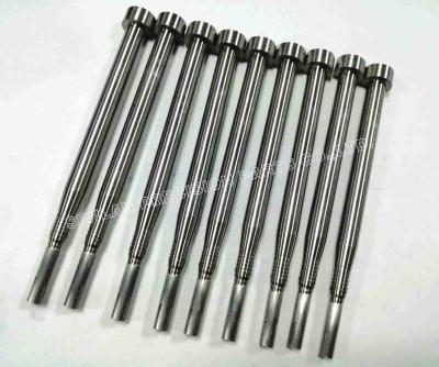 China Stavax Material Core Pins with 48-50 HRC Hardness and Polished Surface for Precision Mold Components for sale