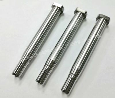 China H13 Material CNC Machining Mold Core Pins with 48-52HRC Hardness for Plastic Mould for sale