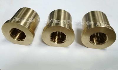 China Customized High Precision Brass CNC Machined Parts for Plastic Mold Applications for sale