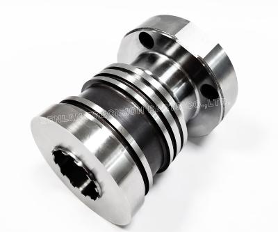 China 1.2344 Material CNC Machined Parts with 48-52HRC Hardness and +/-0.01-0.005mm Tolerance for Plastic Mould Components for sale