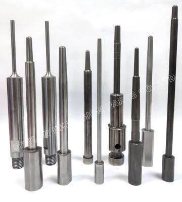 China H13 Steel Precision Machined Heat Resistant Ejector Pins and Core Pins for Die Casting Molds for sale