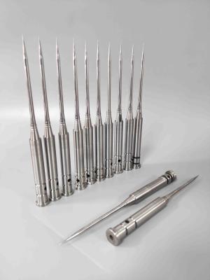 China High Accurate Pipettor with Concentricity Material M340 / S136 and Inside Hardness 48-52 HRC Precision Mould Parts for sale