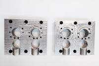 China High Precision Mould Parts and Mold Core with 1.2344 Material 48-50HRC Hardness and +/-0.01-0.005mm Tolerance for sale