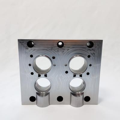 China Precision Stainless Steel Mold Cavity Plate with HRC56 Hardness and ±0.005mm Accuracy for Injection Mold Tooling for sale