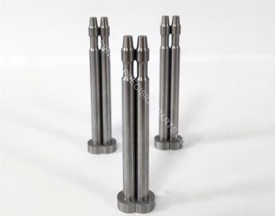 China SKD61 Stepped Core Pins with Configurable Tip Diameter and High Precision +/-0.005mm for Progressive Die Ejector for sale