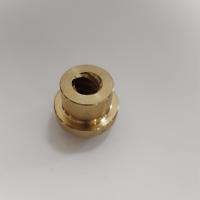 China Precision CNC Machining Beryllium Copper Thread Core Insert with HRC60 Hardness and ±0.005mm Accuracy for Injection Molds for sale