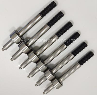 China High Precision 0.005mm Tolerance Thread Core with Button Mushroom Screw for Packaging Industries for sale