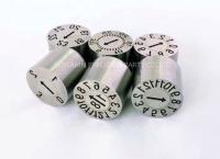 China Stainless Steel CNC Machined Replaceable Mold Date Inserts for Plastic Injection Molding for sale