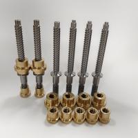 China DME Standard Brass Thread Core Mould Tooling for Multi Cavity Injection Mold Parts for sale