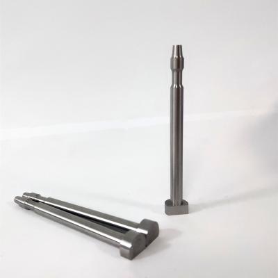 China Precision S136 Die Steel Core Pins With HRC44-46 Hardness And Nitrided Treatment For Die Casting Mold Parts for sale