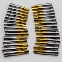 China Custom Tungsten Carbide Die Punch Pins with 0.01mm Tolerance and TiN Coating for Precision Stamping for sale