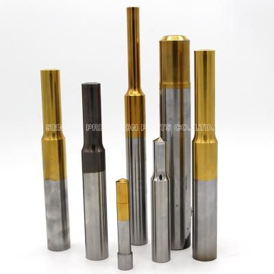 China Precision Tungsten Carbide Punch Pins with 60-80HRC Hardness and 0.01mm Tolerance for Stamping Dies for sale