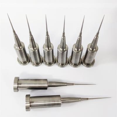 China Bohler M340 Stainless Steel Micro Taper Core Pin with ±0.002mm Precision for Medical Injection Molds for sale
