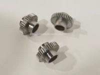 China Precision S45C Injection Mold Components with Stainless Steel Material, 48~52 HRC Hardness, and +/-0.005mm Tolerance for CNC Machining Gears for sale