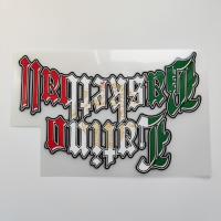 China Custom Brand Name Heat Transfer Logo Printing Designs CMYK RGB Pantone Color for sale