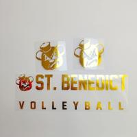 China Soft Metal Foil Metallic Heat Transfer HTV Heat Transfer Vinyl Custom Logo for sale