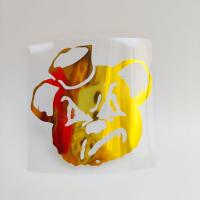 China Elastic Metallic Heat Transfer Washable HTV Custom Heat Transfer Designs for sale