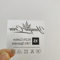 China Hot Peel Clothing Neck Label Heat Press Custom Clothing Own Logo Brand for sale