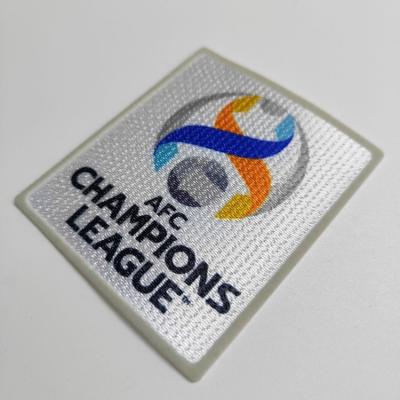 China Custom Flock Heat Transfer Patches Badges For Clothing for sale