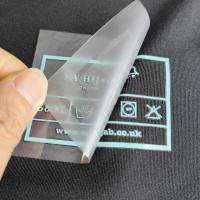 China Custom Heat Transfer Tagless Neck Labels Heat Seal Clothing Size Labels for sale