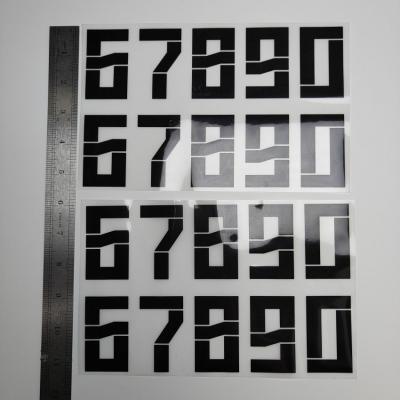 China Football Iron On Heat Transfer Letters And Numbers Personized for sale