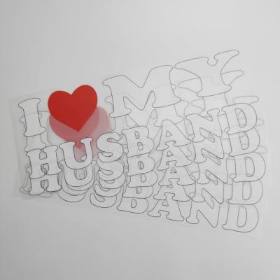 China Customized Thermal DTF Transfer Decals For Garments Pressure Sensitive for sale