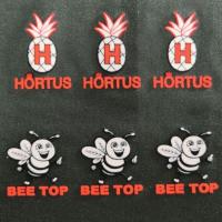 China 3D Printed Soft Custom Flocking Logo Flock Iron On Heat Transfer Stickers for sale