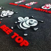 China Custom Flocked Iron On Transfer For Apparel Soft Flock Heat Transfer for sale