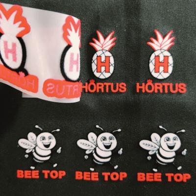 China Custom Flocked Iron On Transfer For Apparel Soft Flock Heat Transfer for sale